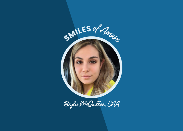Smiles of Amare: Brylie McQuillan, Post-Acute CNA - Amare Medical ...